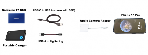 How To Connect External Storage To iPhone 14 Pro | Mac Sage